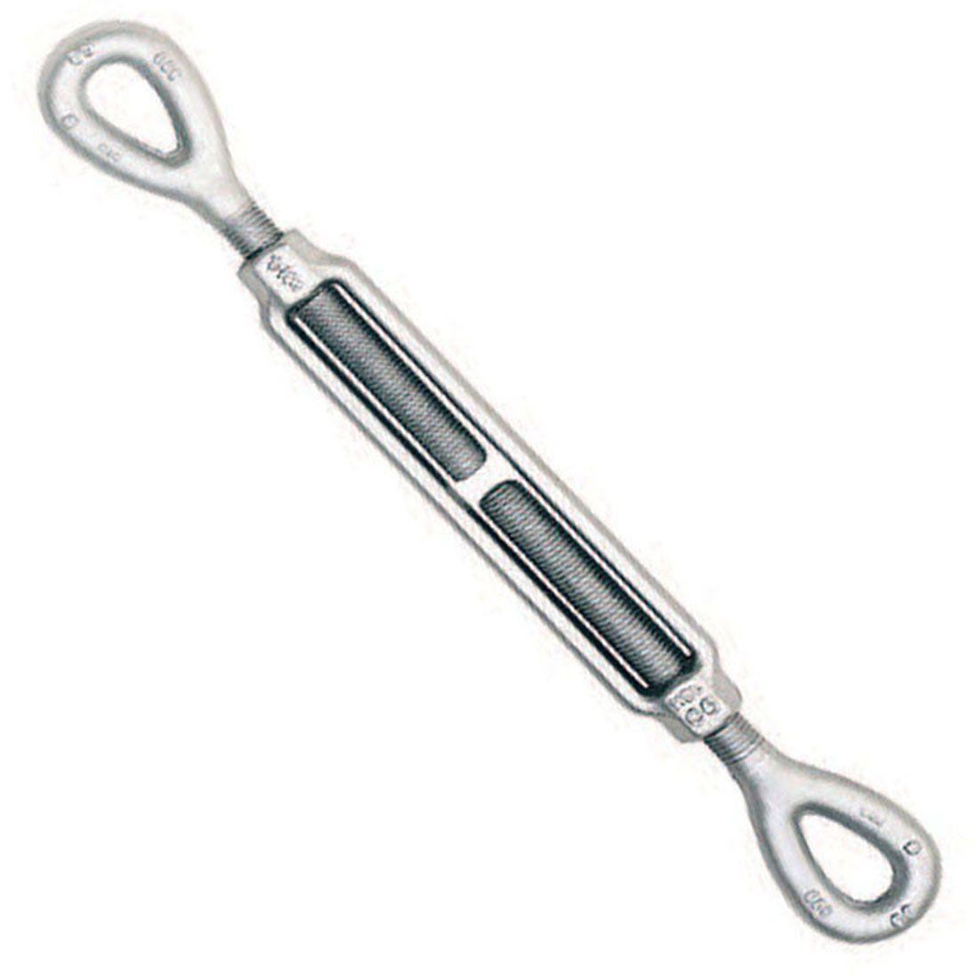 Crosby Eye & Eye Turnbuckle 3/8" x 6" Hot Dip Galvanized ...