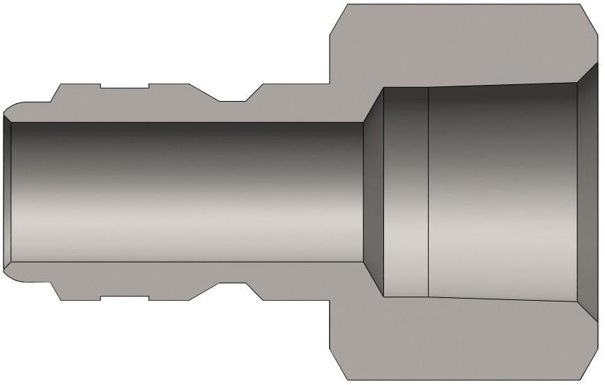 DQC E-Series Straight Through Interchange Female Plug SKU: E16F16-B ...