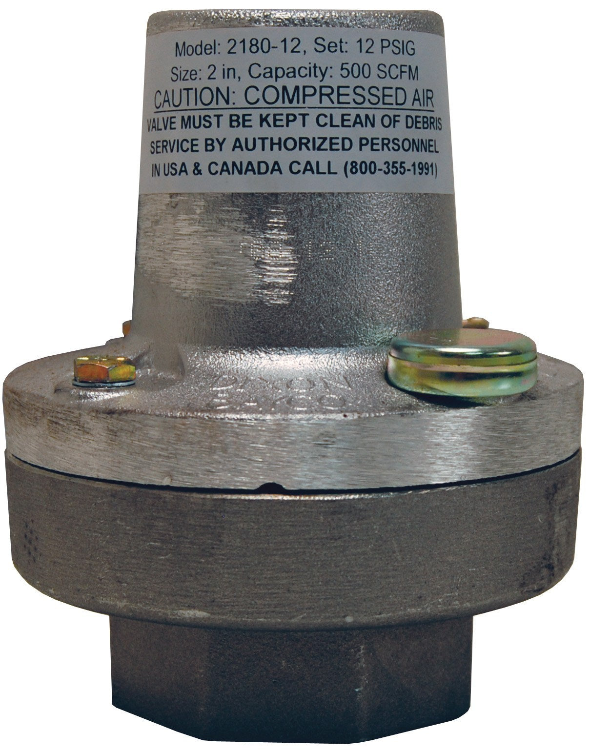 Air Relief Valve Fixed Pressure Female NPT SKU: 2180/12 ...