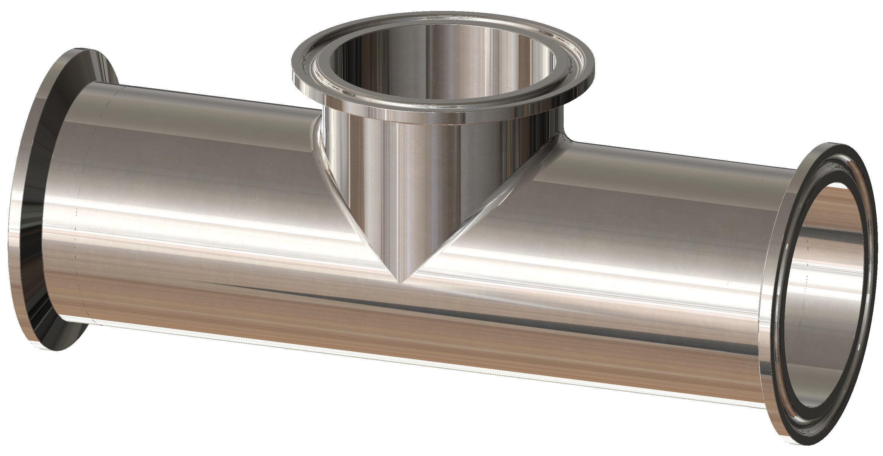 BioPharm Clamp Short Outlet Tee SKU: T7MPS-400PM – RiggingEquipmentUs